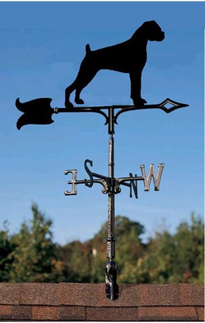 Boxer Uncropped 30" Weathervane